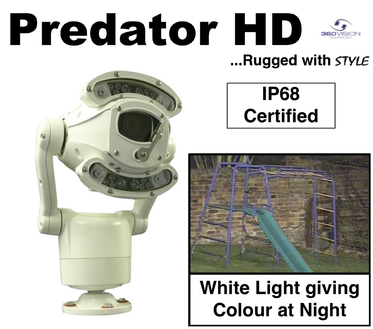 360 HD IP PREDATOR High Speed Rugged PTZ Camera – IPX360 Solutions Inc
