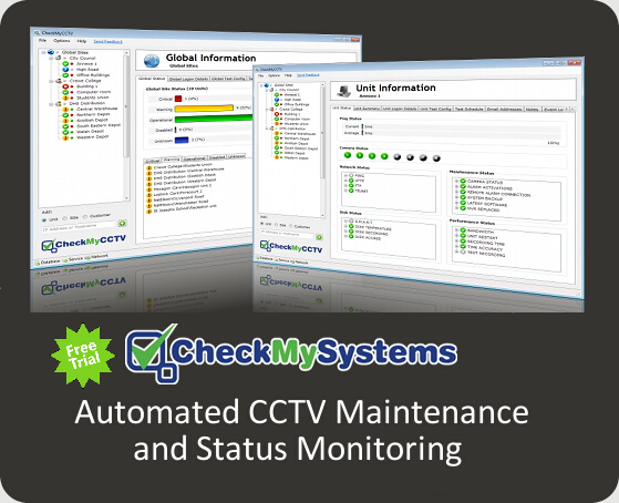 CheckMyCCTV Cloud Hosted Automated CCTV System Status Monitoring ...